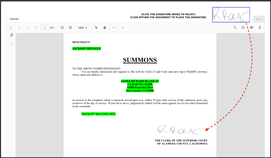How to Sign a Document – GovLink Support