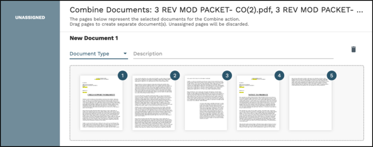 How to Combine Documents – GovLink Support