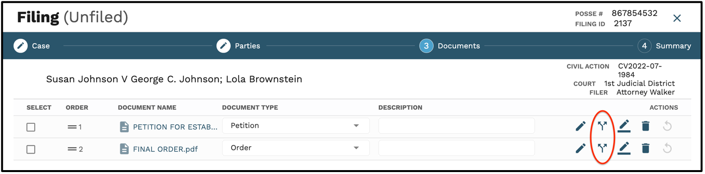 How to Split a Document – GovLink Support