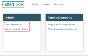 User Management – GovLink Support